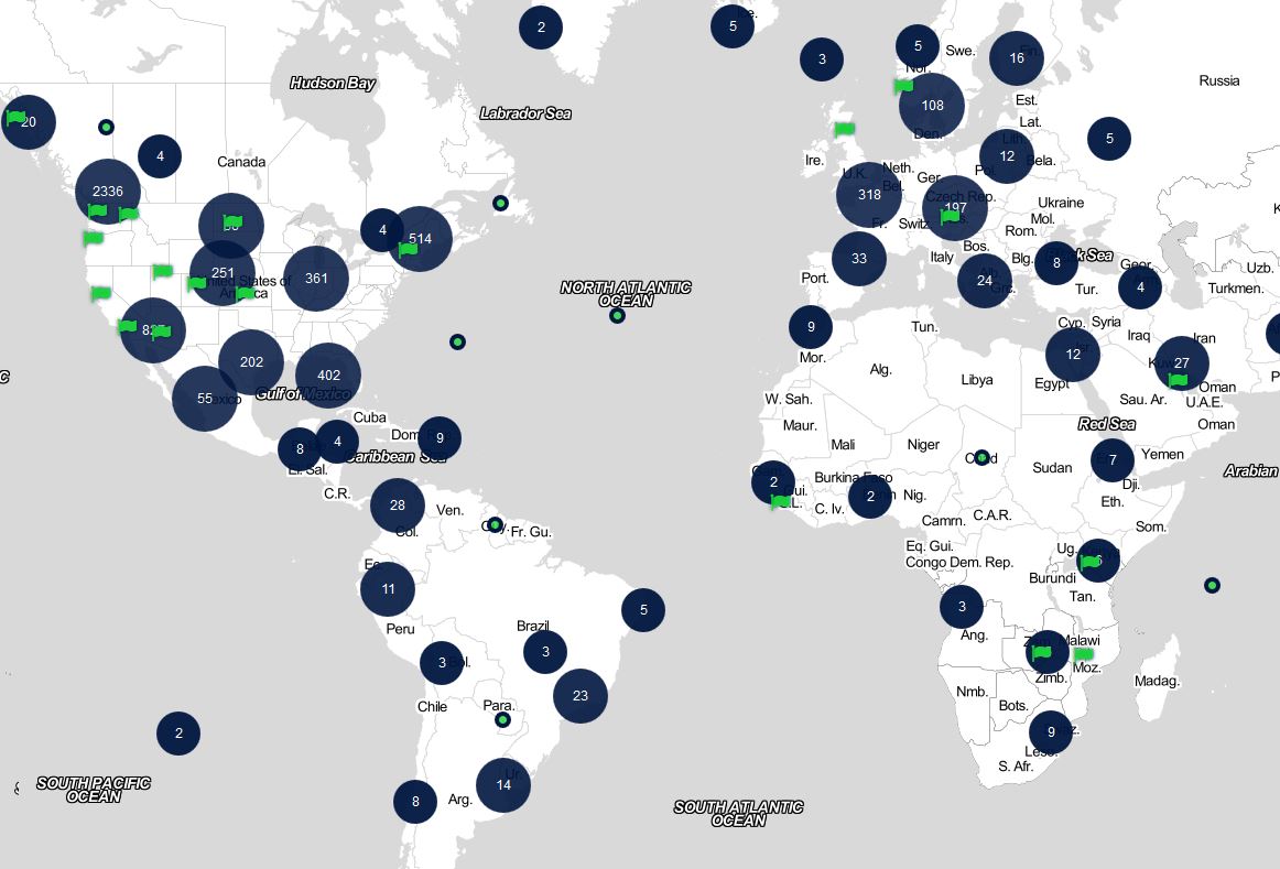 Hawks fan map: 2015-16 season | The Seattle Times